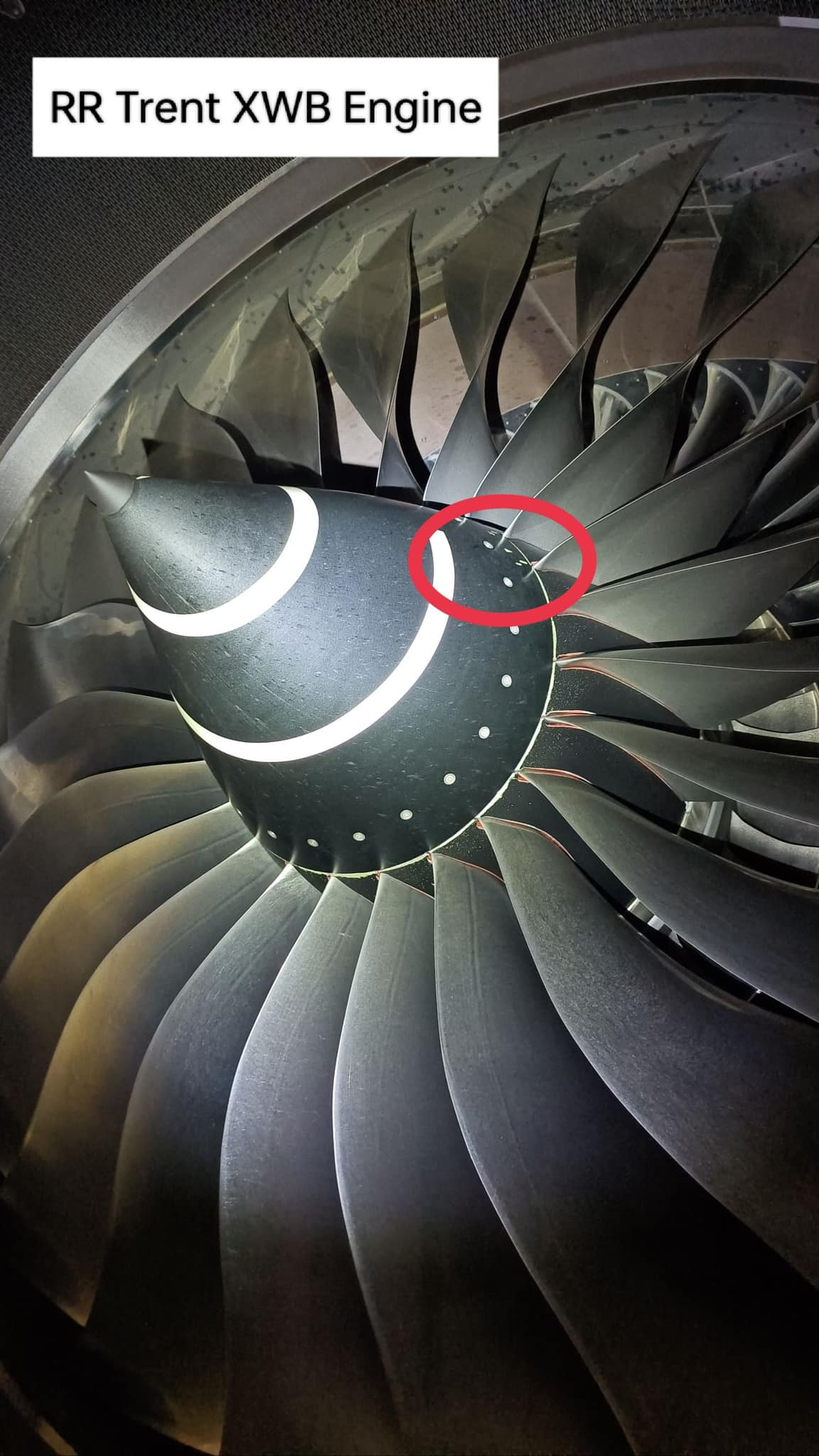 Identifying the fan blade numbering - Aeropeep