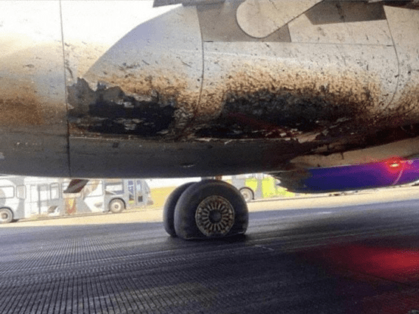 United Boeing 737-9 MAX rejected takeoff - Aeropeep