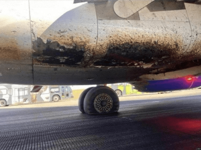 United Boeing 737-9 MAX rejected takeoff - Aeropeep