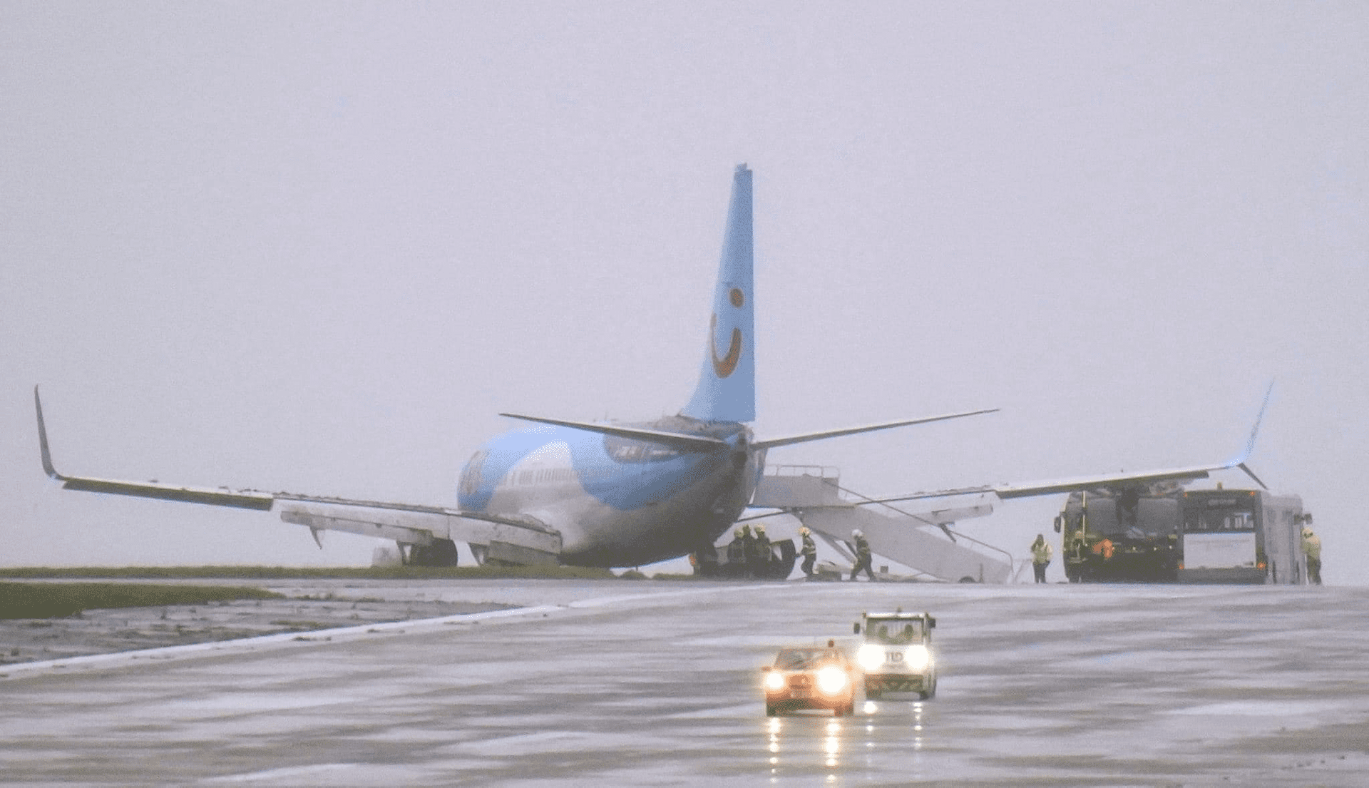 TUI Airways Boeing 737-800 Runway Excursion - Aeropeep