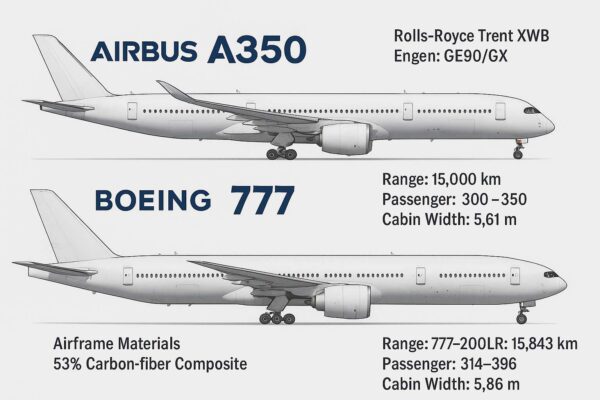 Airbus A350 Vs Boeing 777 A Deep Technical Comparison For Aviation Airbus A350 Vs Boeing 777 A Deep Technical Comparison For Aviation