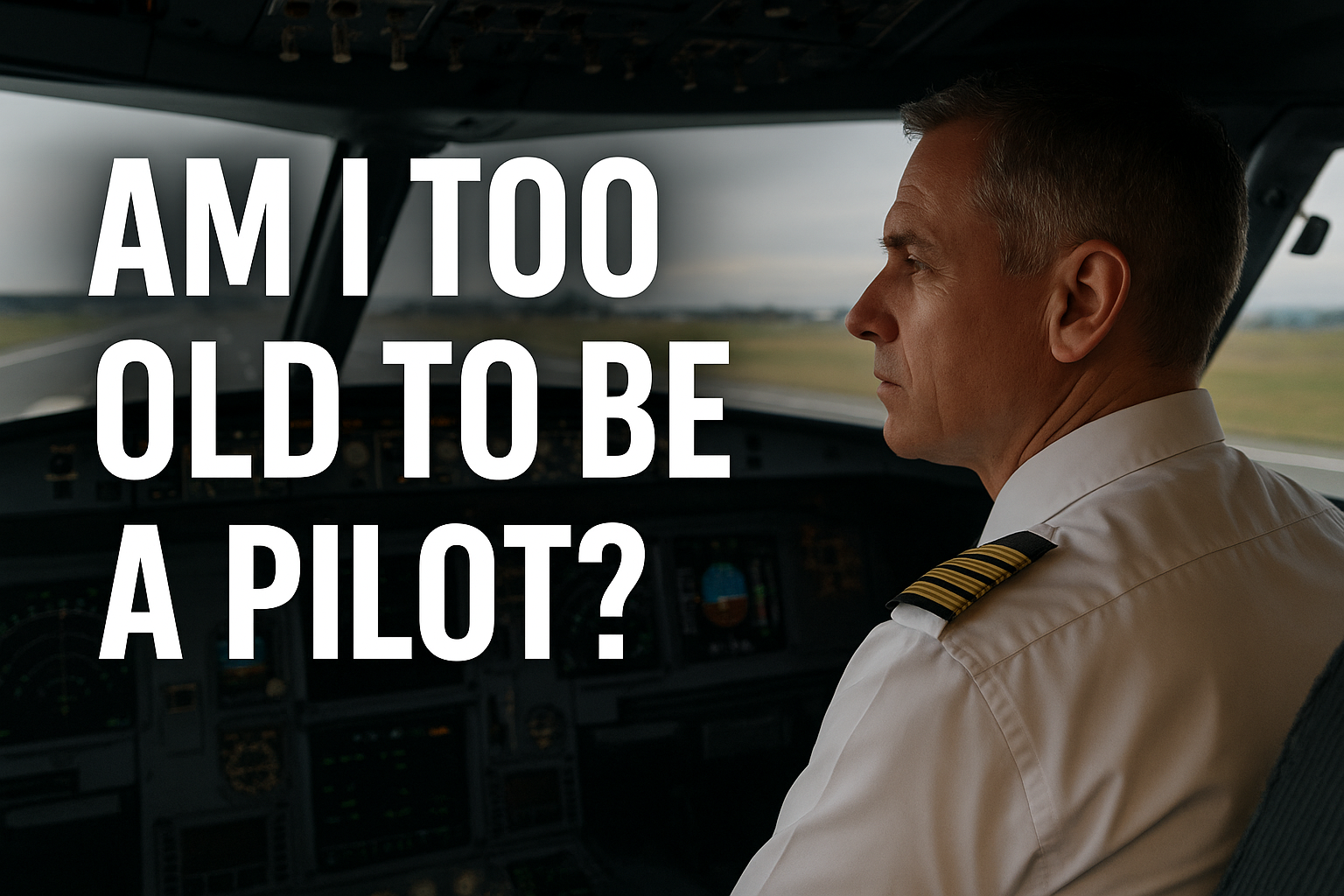 Am I Too Old to Be a Pilot? The Truth About Becoming a Commercial Pilot ...